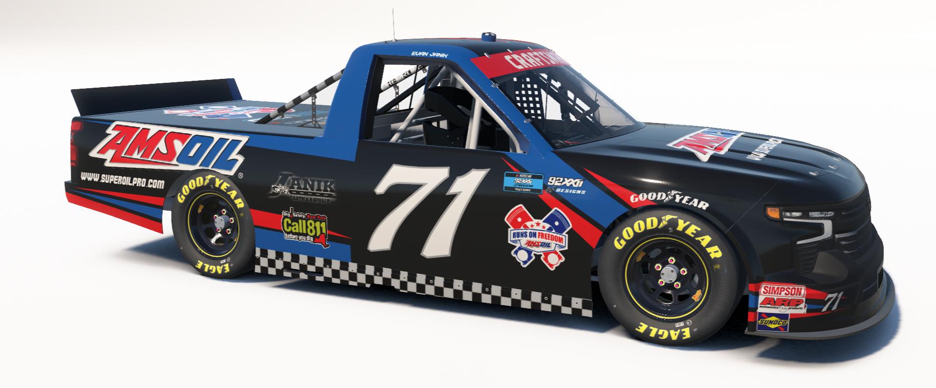 Evan Janik Truck by Alex Pollack - Trading Paints