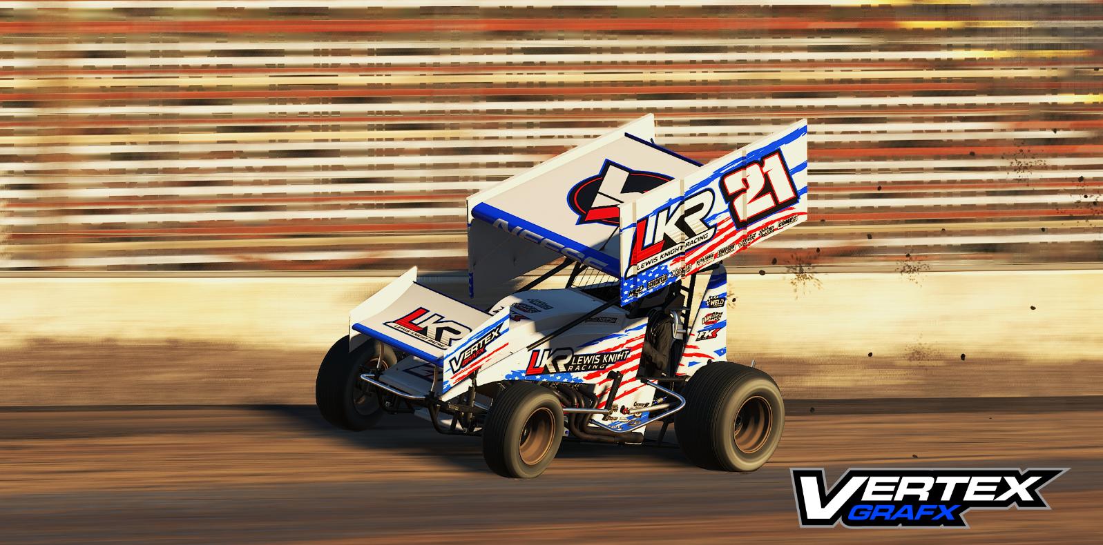 Jarrett Neese Winged Sprint Car by Tyler Bowman4 - Trading Paints
