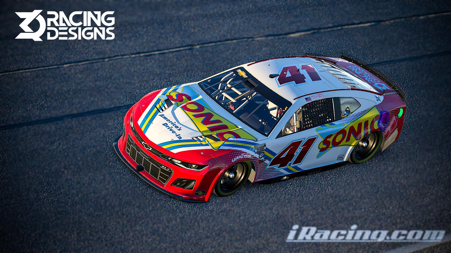 James Grammer #41 Sonic NextGen Camaro by Johnathan Smith3 - Trading Paints