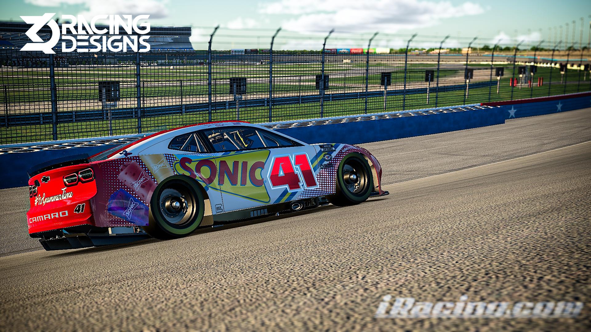 James Grammer #41 Sonic NextGen Camaro by Johnathan Smith3 - Trading Paints