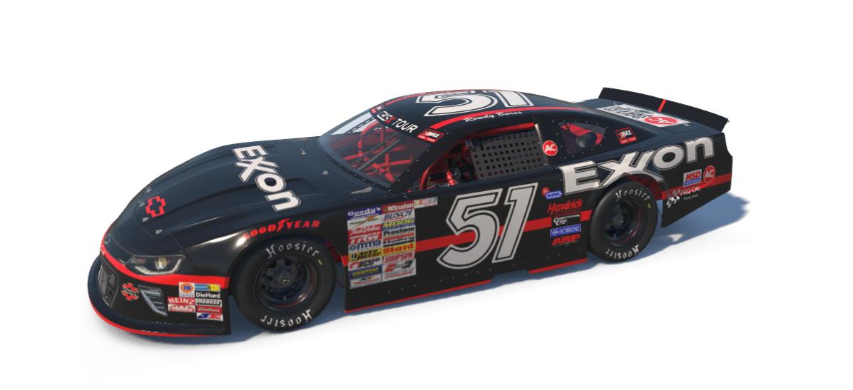 Rowdy Burns Exxon LM Stock by Brant Mickel - Trading Paints