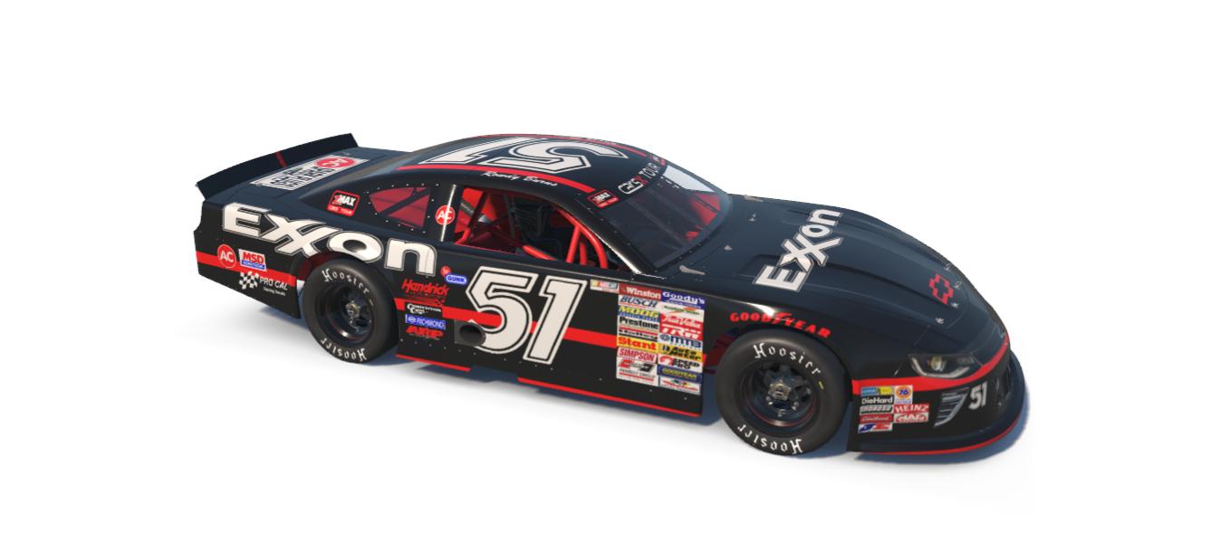 Rowdy Burns Exxon LM Stock by Brant Mickel - Trading Paints