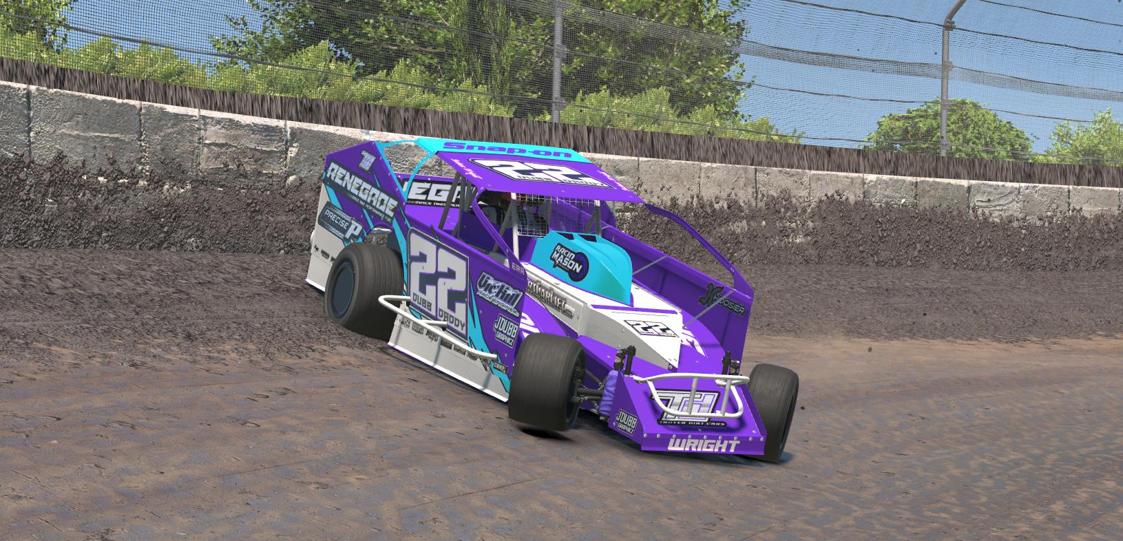 Joshua Wright / Purple 358-BBM / #22 by Joshua Wright3 - Trading Paints