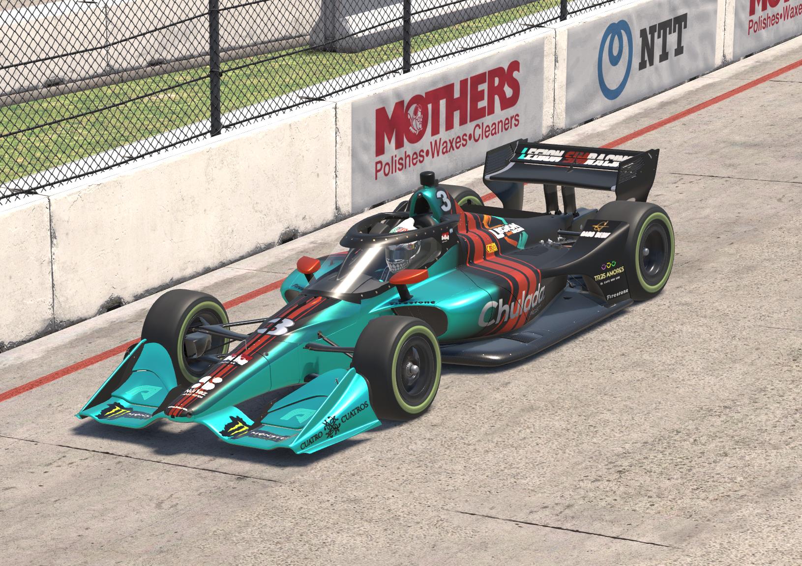 Legion Sim Racing Indy by Gabriel Trejo C. - Trading Paints