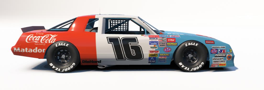 Bobby Allison AMC Matador Coca Cola Chevrolet Monte Carlo 1987 by ...