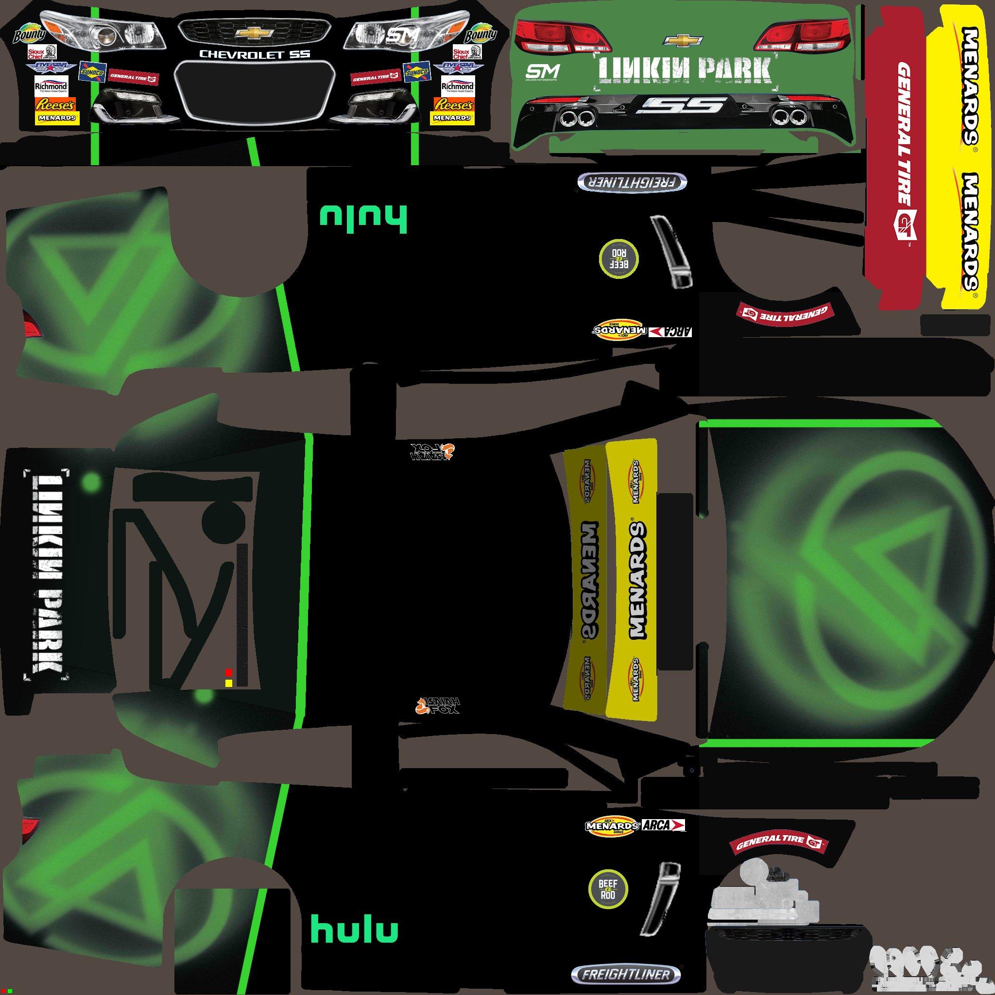 ARCA Chevy by Isaiah Fox - Trading Paints