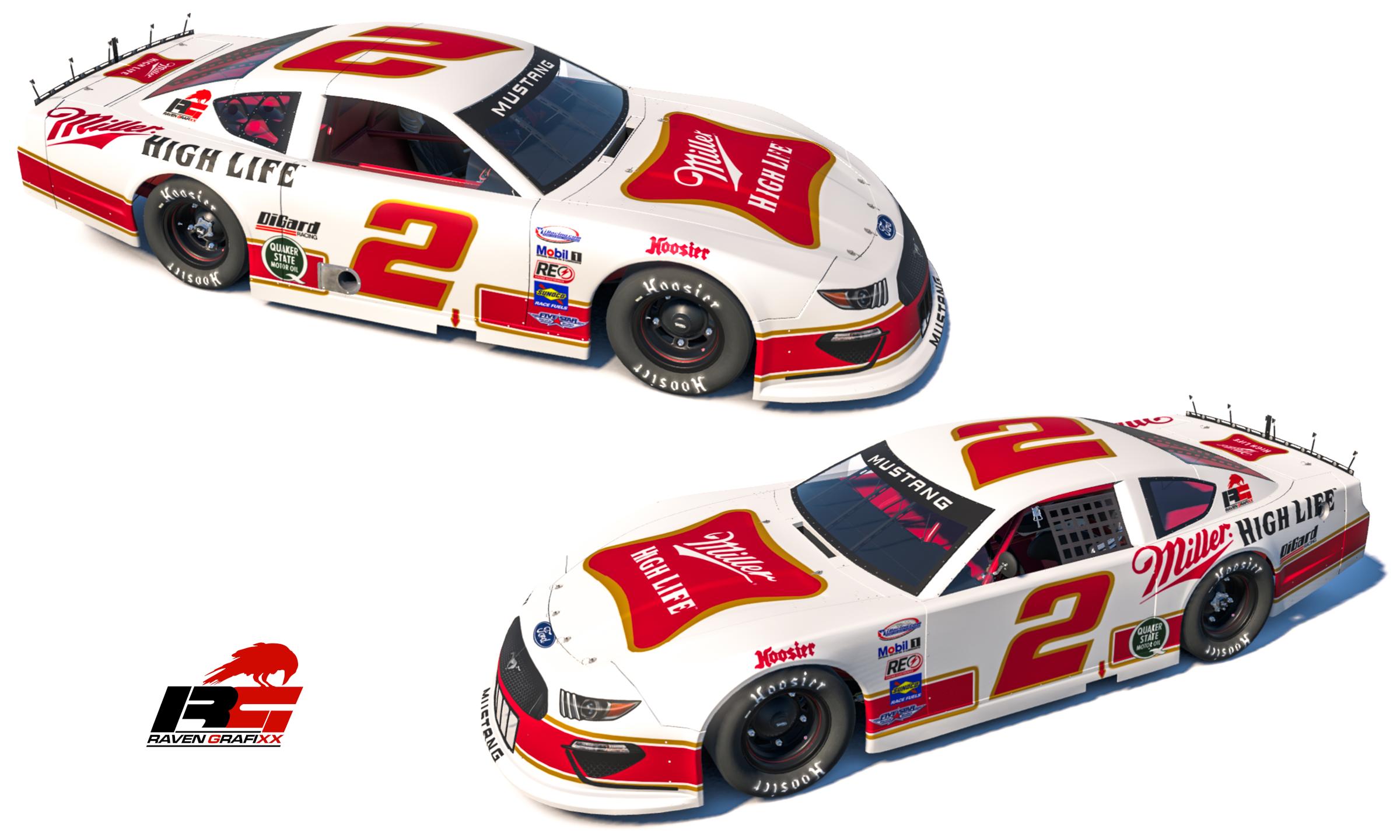 High Life Ford Mustang Super Late Model v1D #2 2025 by Doyle Lowrance ...