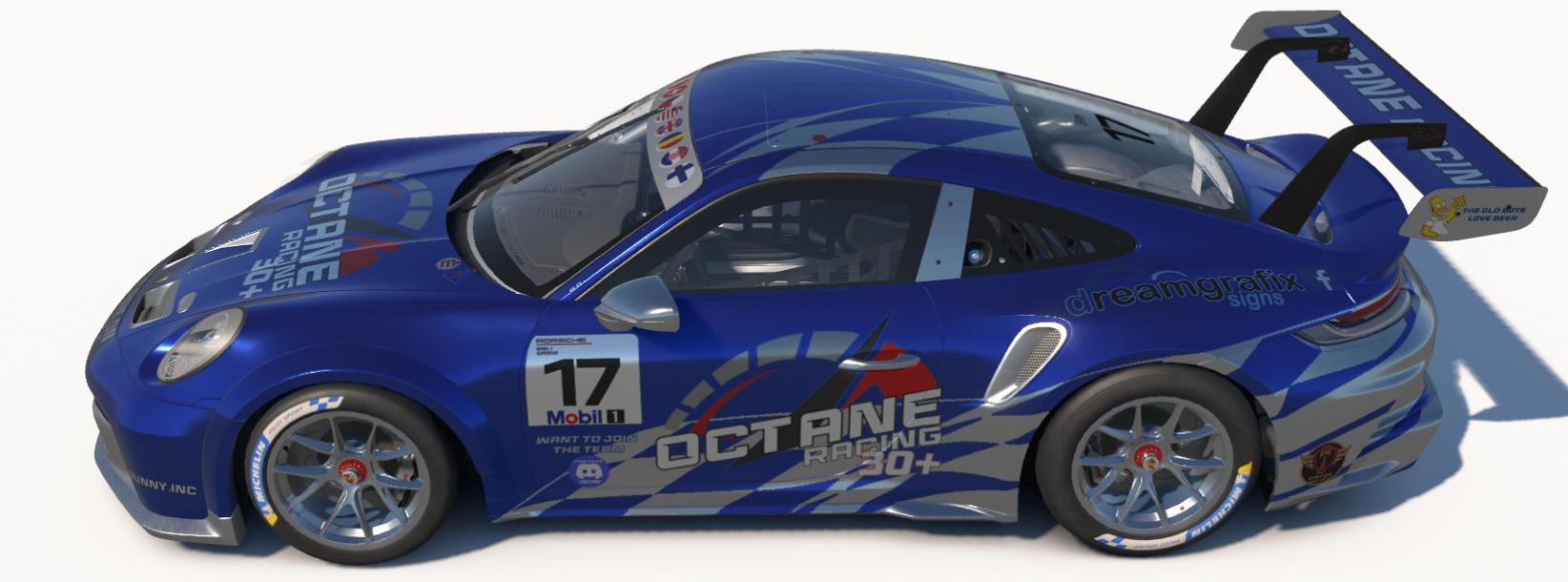 Octane Racing Porsche 911 GT3 Cup (992) by Brett Gray - Trading Paints