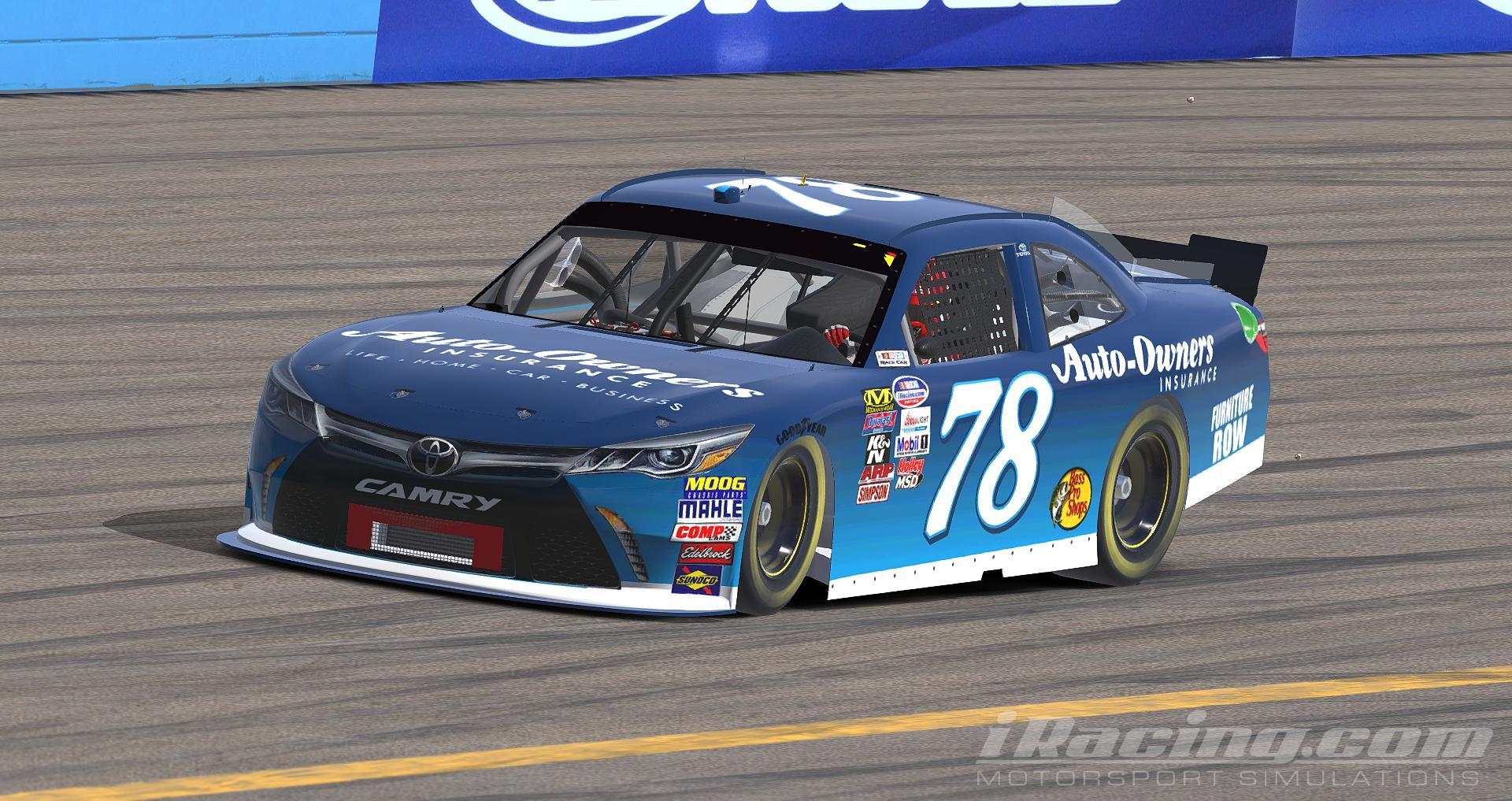 Martin Truex Jr 2016 Auto Owners Insurance Xfinity Camry (Fictional) by ...