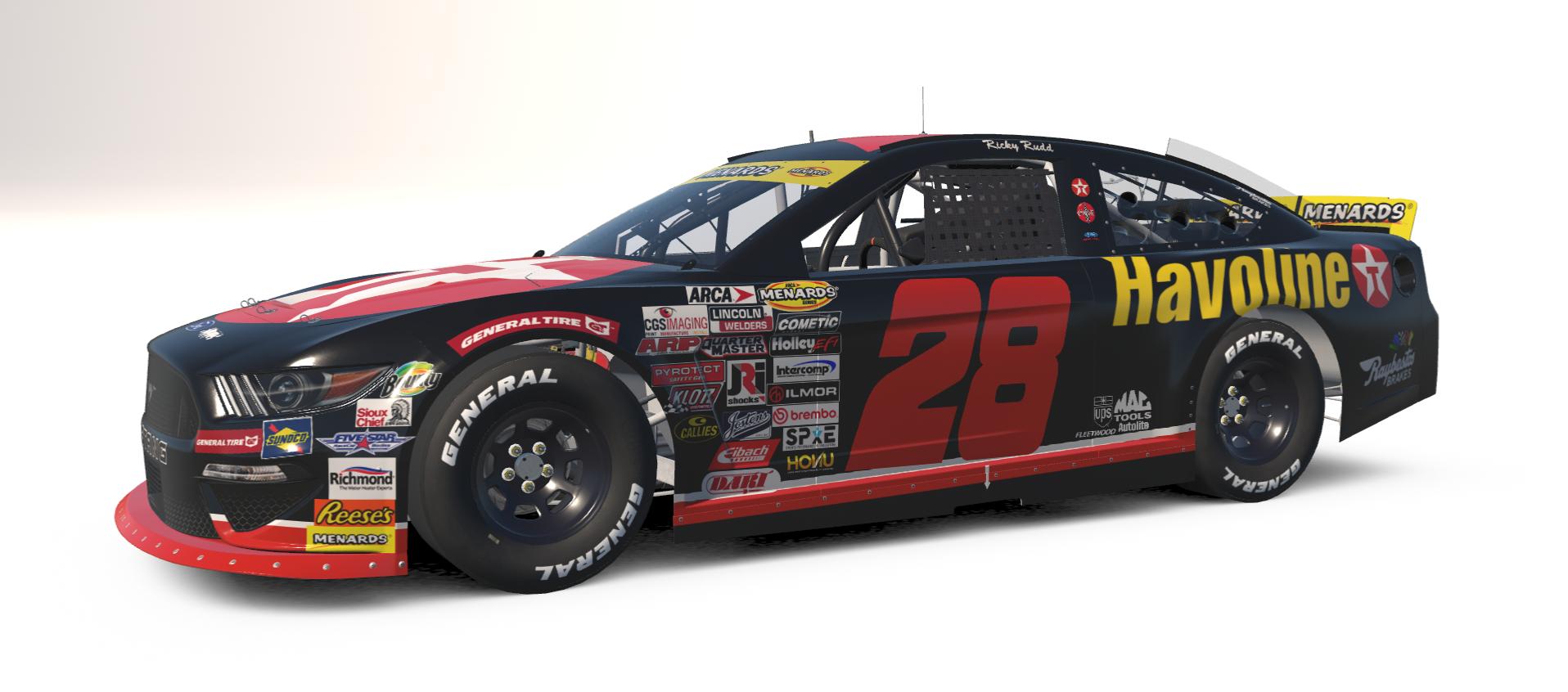 Ricky Rudds 2001 Texaco Havoline Ford numbers by Josh Bearden - Trading ...