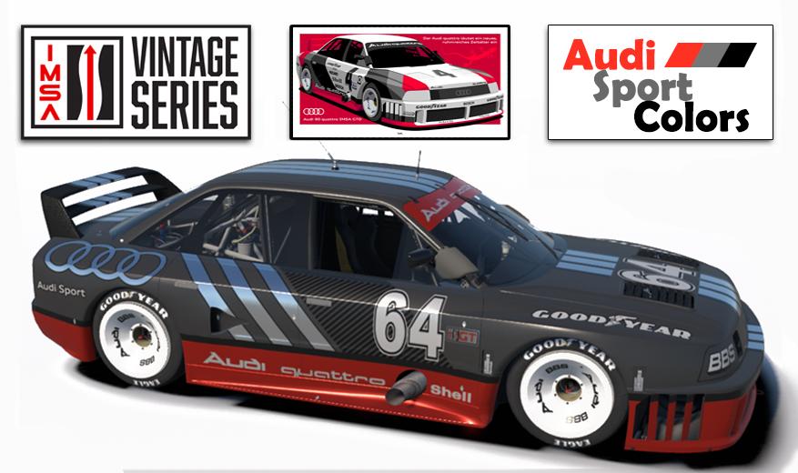 Audi 90 GTO / Actual Audi Sports Colors by Francisco Montes - Trading ...