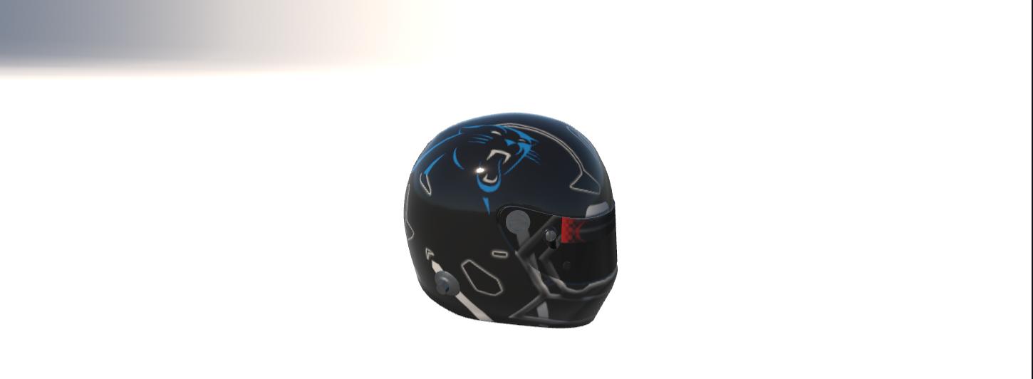 Carolina Panthers BLACK by Austin M. - Trading Paints