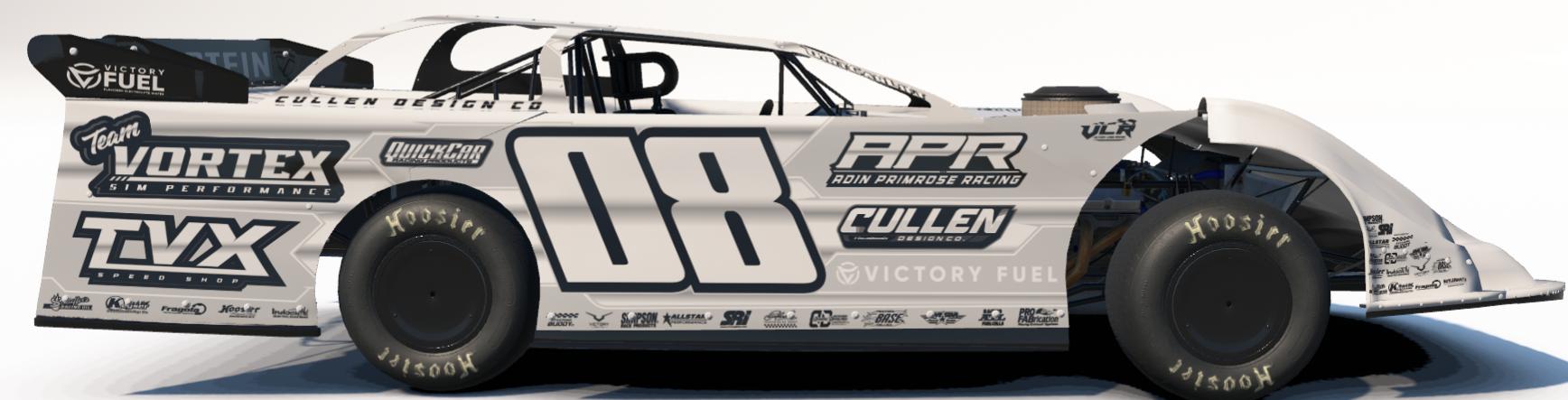 Adin Primrose White Black DLM by Connor Cullen - Trading Paints