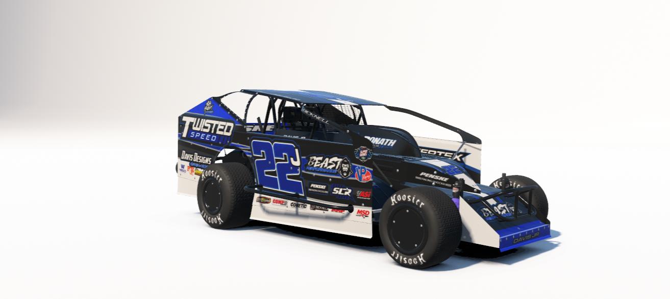 Thomas Davis JR Northeast Modified Twisted Chrome Blue by Tyler Bowman4 ...