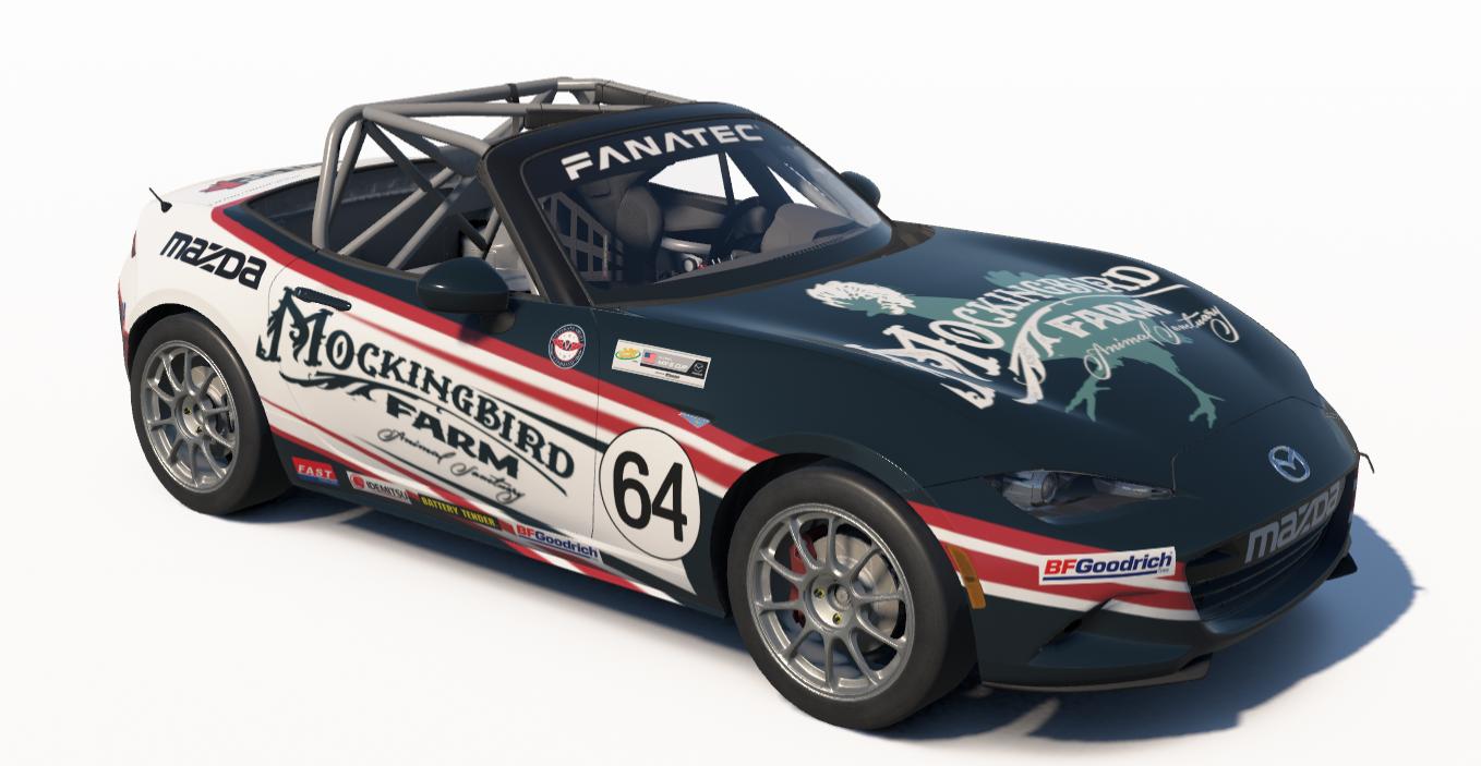 Andy Cocilova Mockingbird Farm MX-5 by Jordan S. - Trading Paints