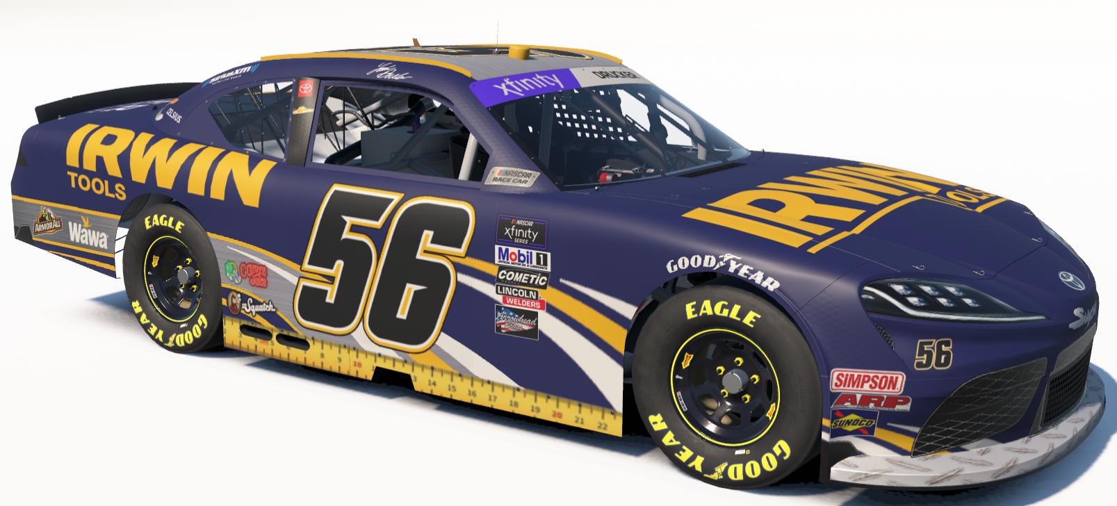 Irwin Tools 56 Toyota Supra by Jack Drucker - Trading Paints