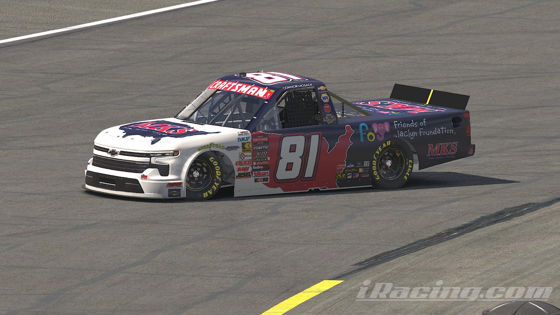 Connor Mosack 2025 MKS/FOJ Paint Scheme by Demarion Robinson - Trading ...