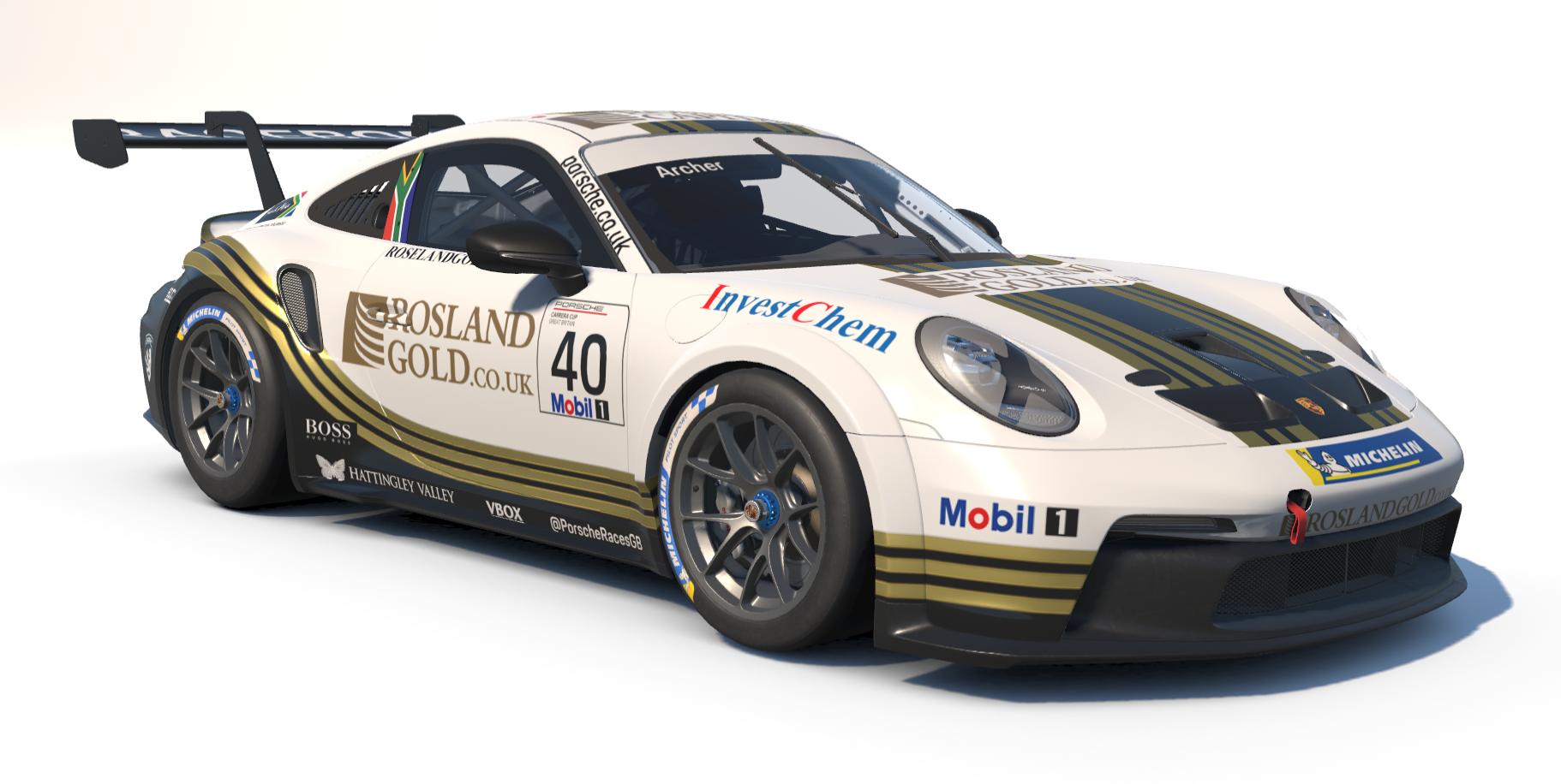 Rosland Gold 2025 Porsche Carrera Cup GB - Andrew Rackstraw by Keith ...