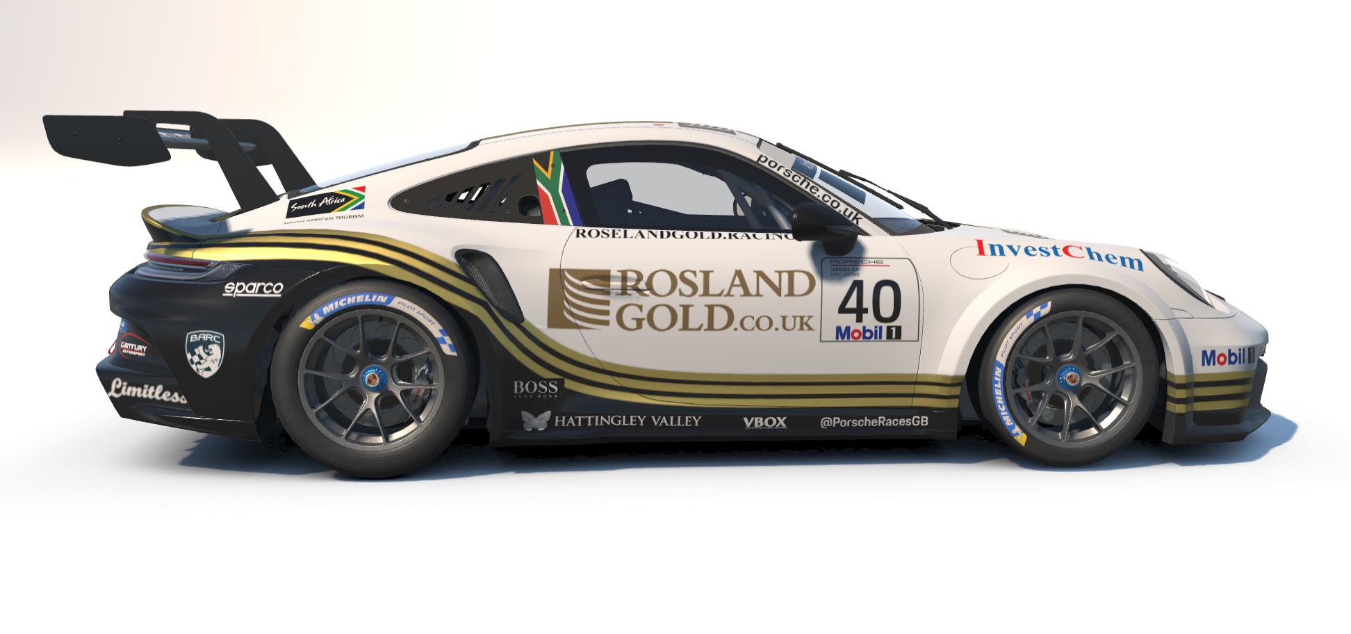 Rosland Gold 2025 Porsche Carrera Cup GB - Andrew Rackstraw by Keith ...
