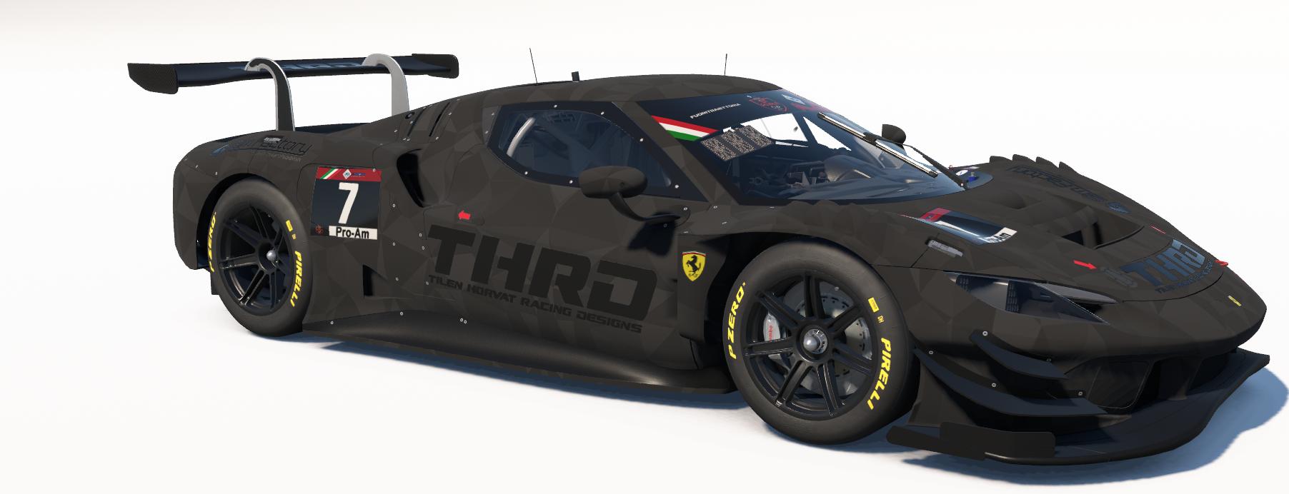 THRD Racing Team - Ferrari 296 GT3 Test Livery by Tilen Horvat ...