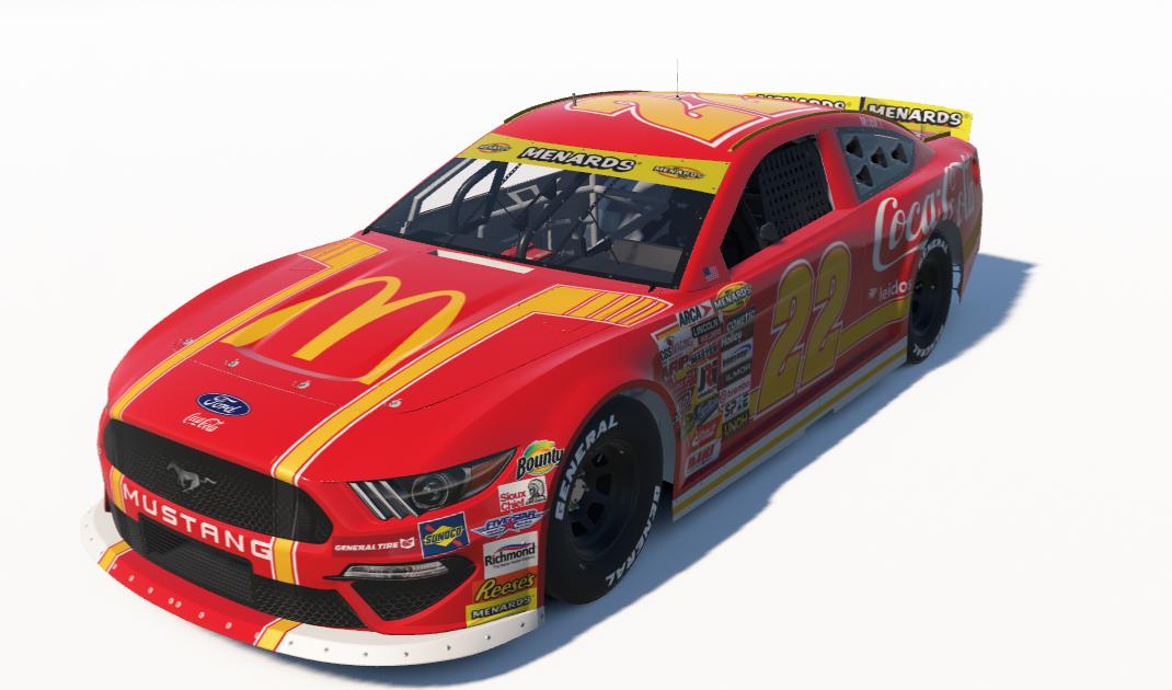 Mcdonalds/Coca Cola ARCA Ford Mustang by Ronald Lawson2 - Trading Paints