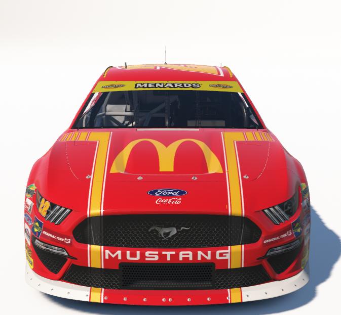 Mcdonalds/Coca Cola ARCA Ford Mustang by Ronald Lawson2 - Trading Paints