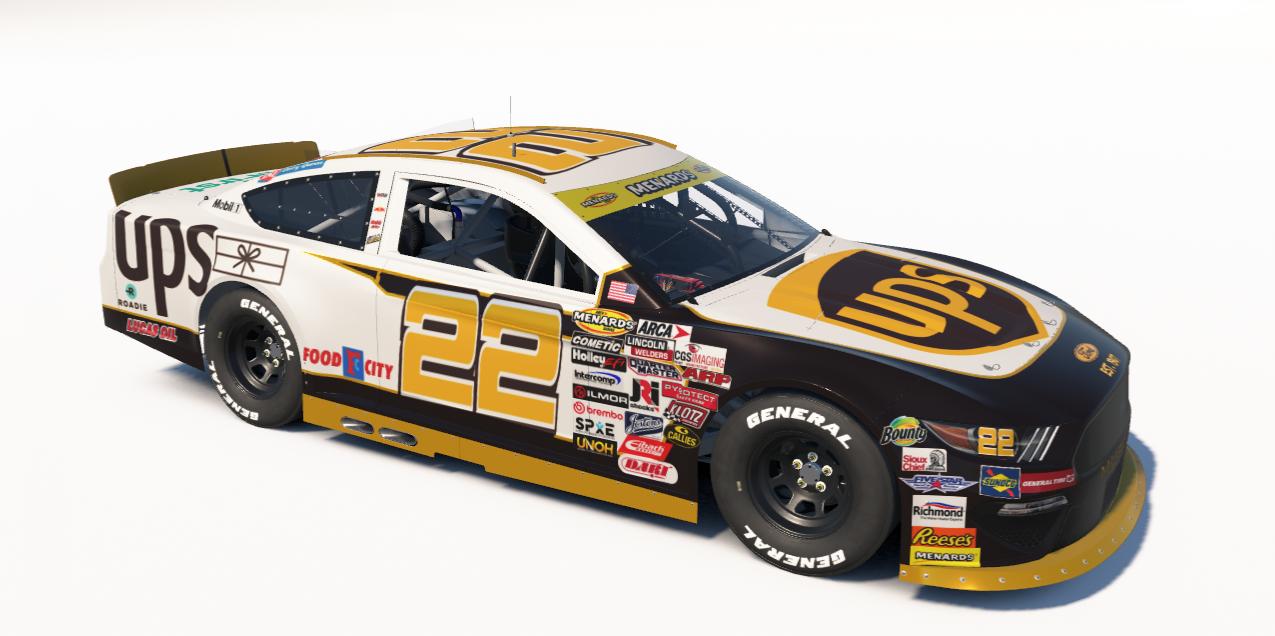 UPS ARCA Ford Mustang by Ronald Lawson2 - Trading Paints