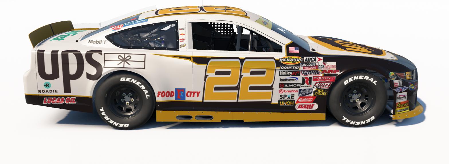 UPS ARCA Ford Mustang by Ronald Lawson2 - Trading Paints