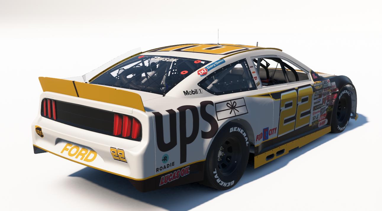 UPS ARCA Ford Mustang by Ronald Lawson2 - Trading Paints