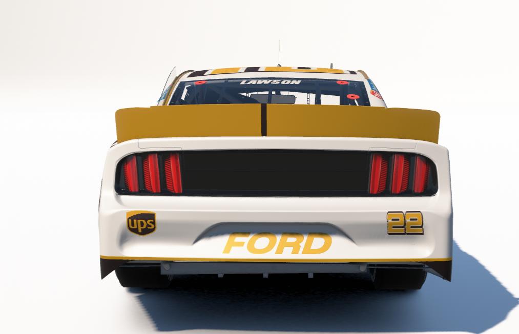 UPS ARCA Ford Mustang by Ronald Lawson2 - Trading Paints