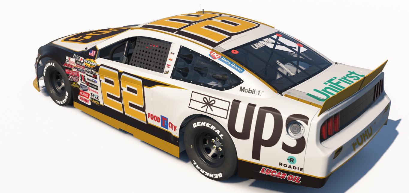 UPS ARCA Ford Mustang by Ronald Lawson2 - Trading Paints