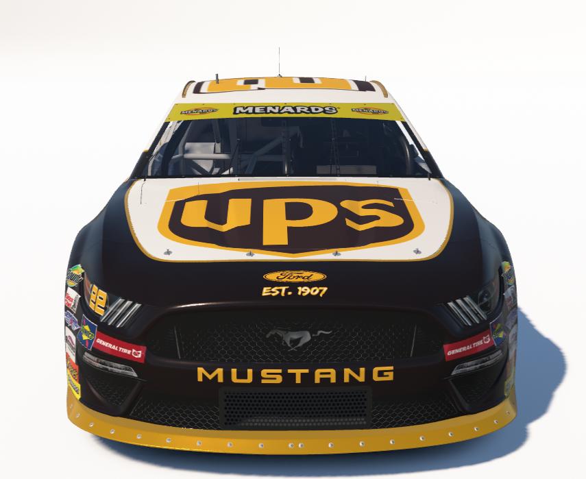 UPS ARCA Ford Mustang by Ronald Lawson2 - Trading Paints