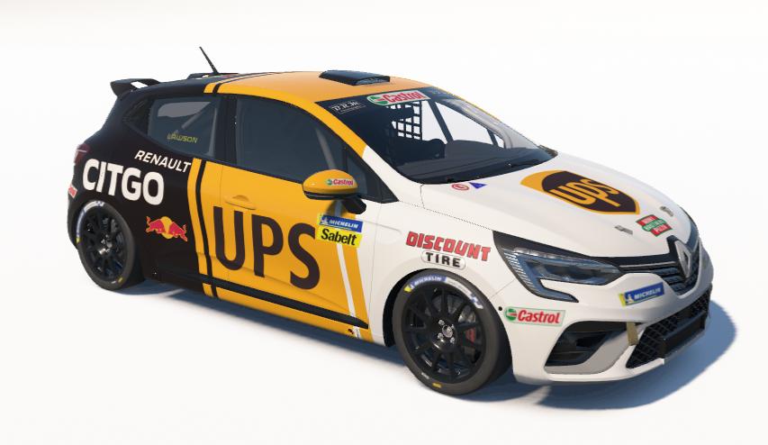 UPS/Citgo Renault Clio by Ronald Lawson2 - Trading Paints