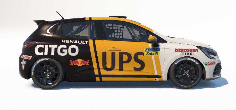 UPS/Citgo Renault Clio by Ronald Lawson2 - Trading Paints