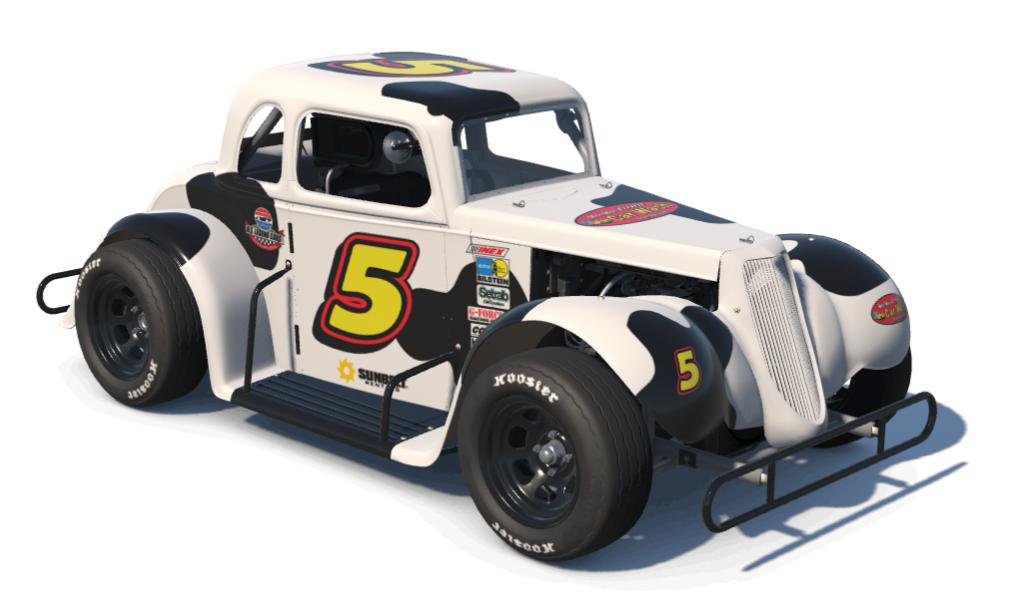 Moo Moo Legend Car by Clayton Foster - Trading Paints