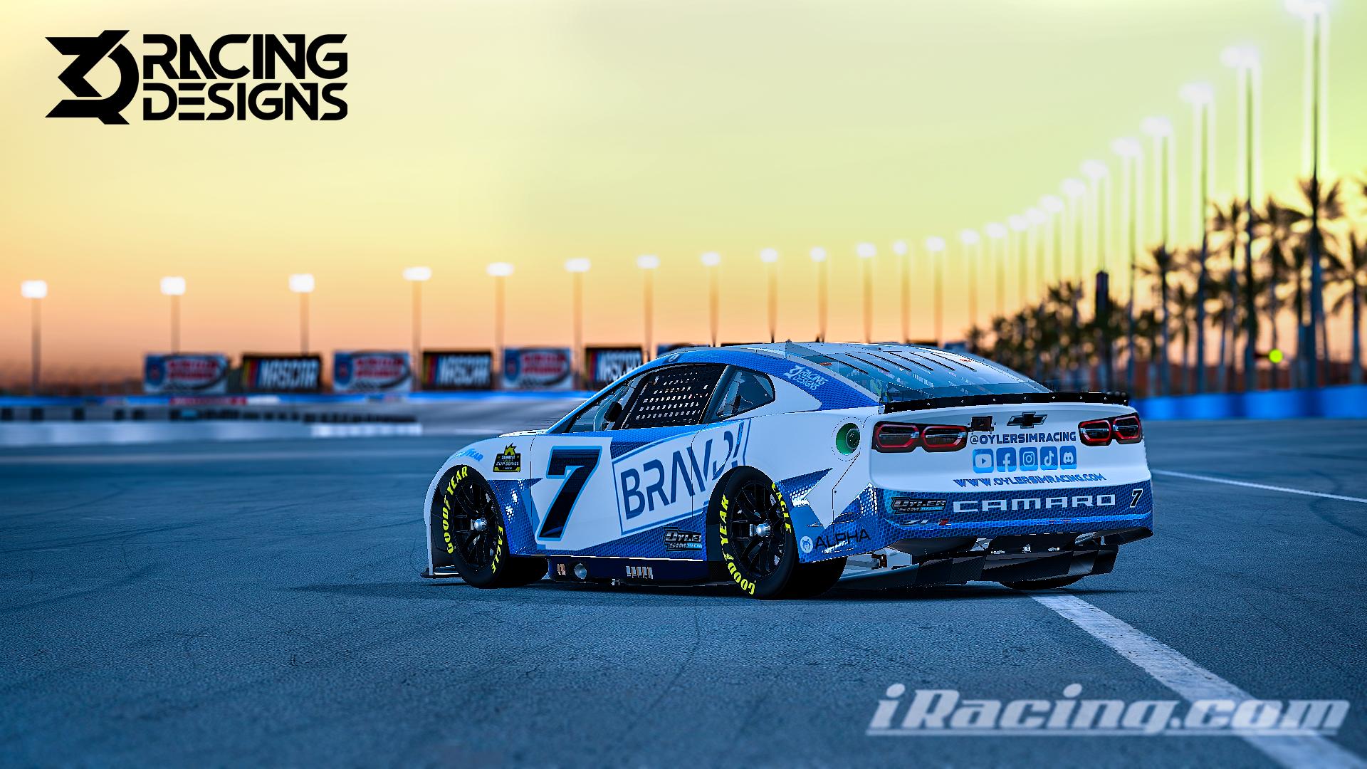 Jake Oyler #7 Bravo! NextGen Camaro by Johnathan Smith3 - Trading Paints