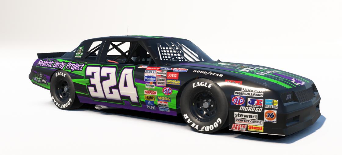 Brandon Rhymer Monte Carlo 87 by Tyler Bowman4 - Trading Paints