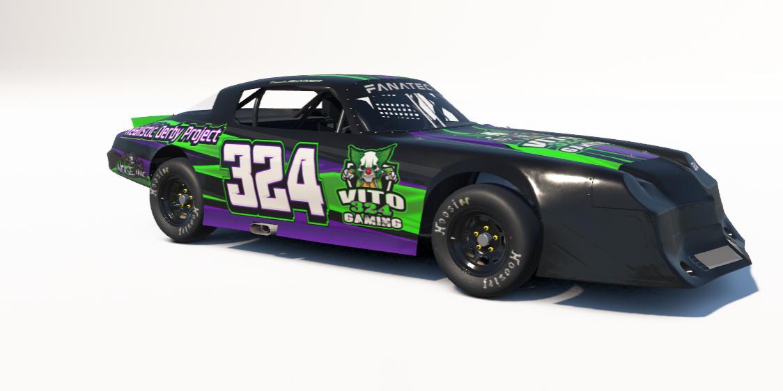 Brandon Rhymer Panther C1 Street Stock by Tyler Bowman4 - Trading Paints