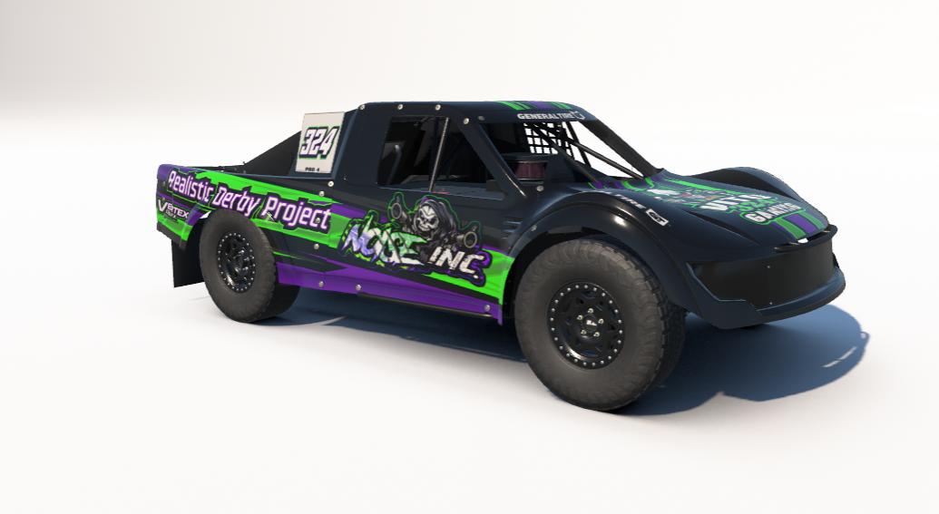 Brandon Rhymer Pro 4 Off-Road Truck by Tyler Bowman4 - Trading Paints