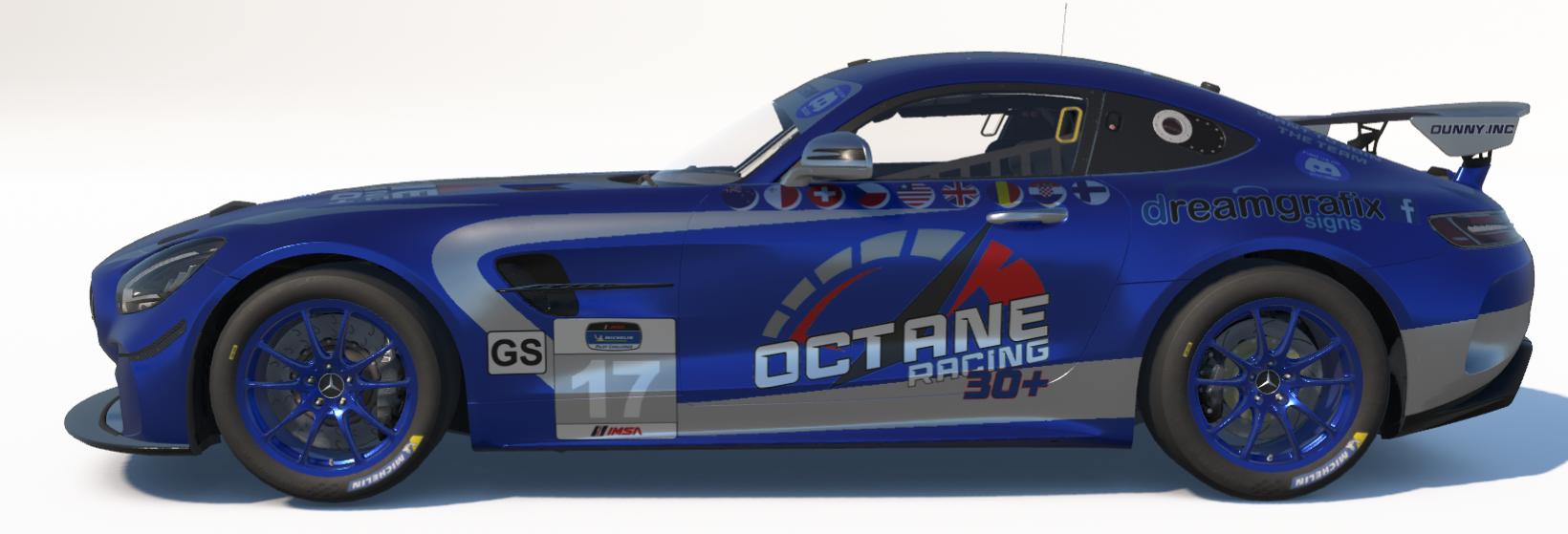 Octane Racing Mercedes AMG GT4 by Brett Gray - Trading Paints