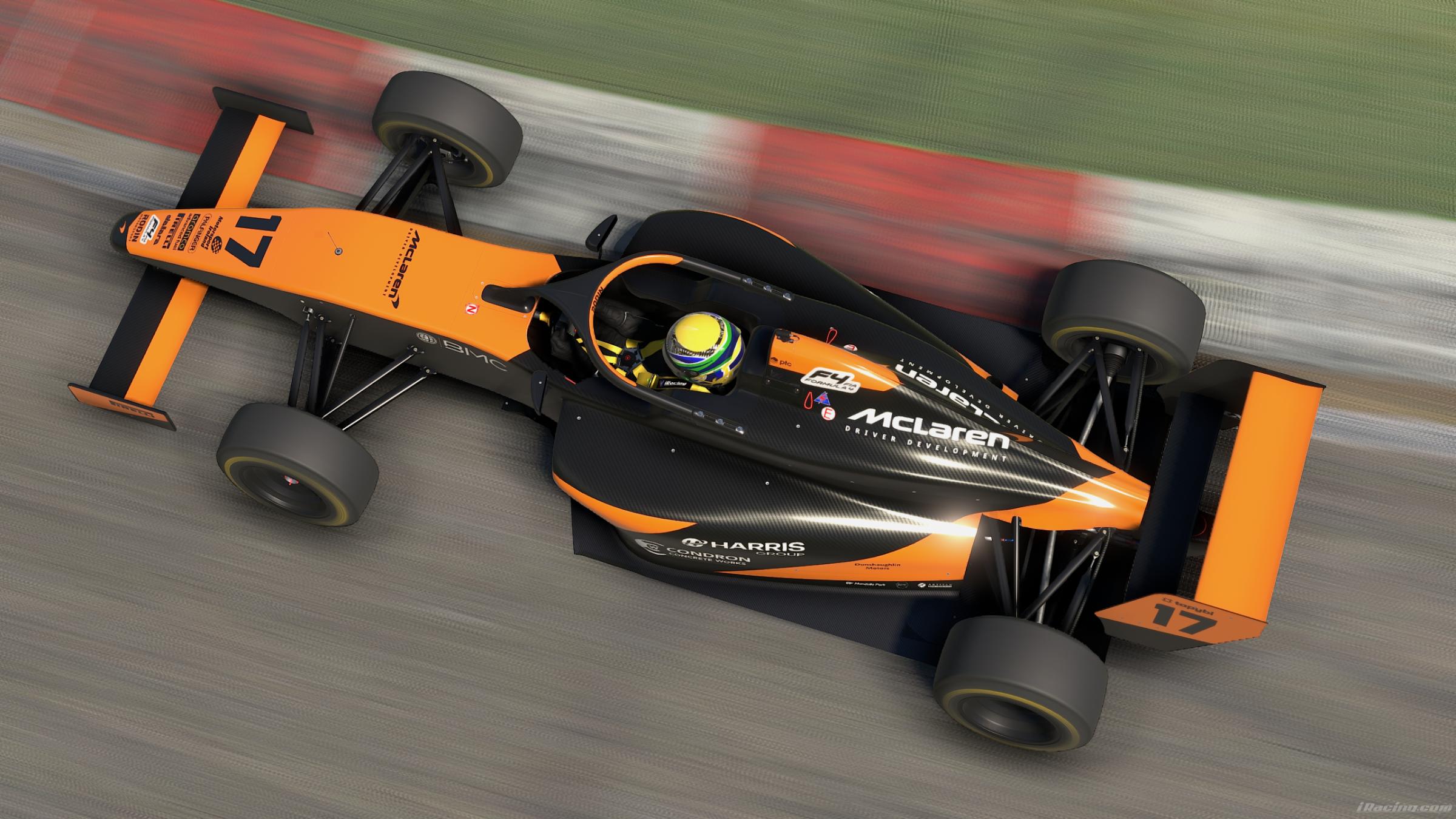 2025 F2 Rodin - Alex Dunne for F4 by Paul R Chaloner - Trading Paints
