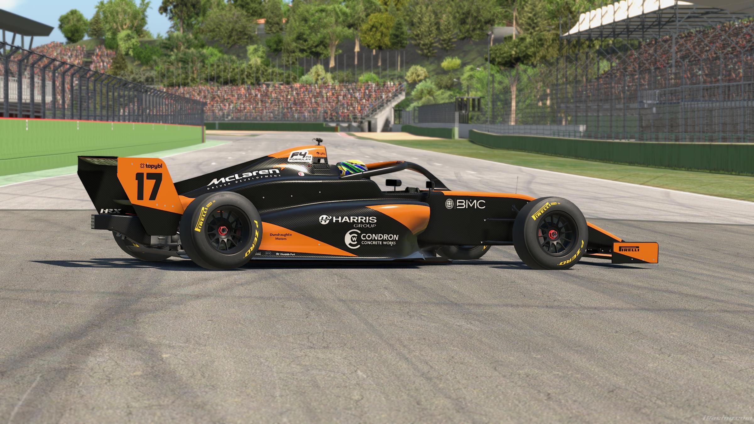 2025 F2 Rodin - Alex Dunne for F4 by Paul R Chaloner - Trading Paints