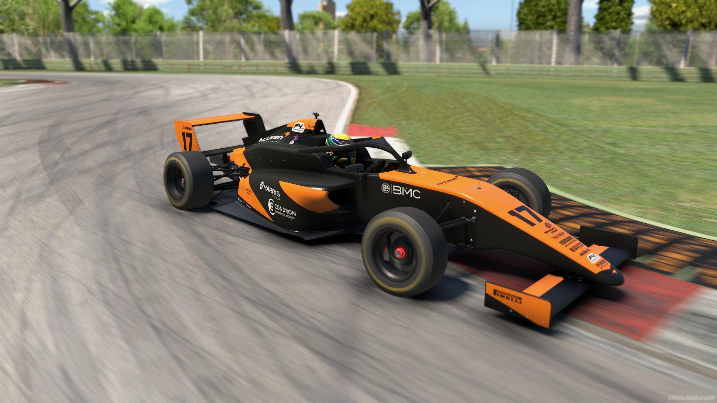 2025 F2 Rodin - Alex Dunne for F4 by Paul R Chaloner - Trading Paints