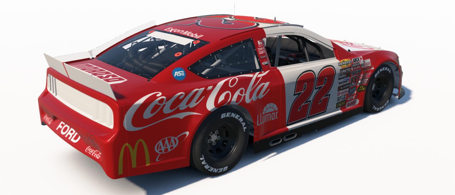 Coca Cola ARCA Ford Mustang by Ronald Lawson2 - Trading Paints