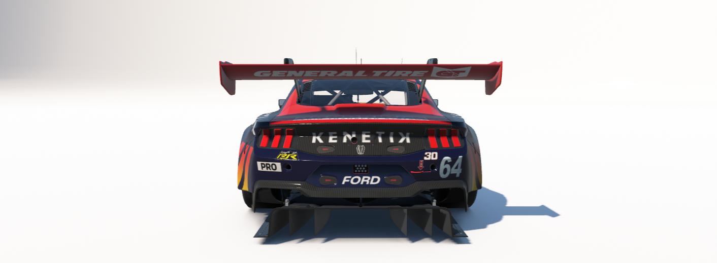 Ford Mustang GT3 CLEETUS MCFARLAND KENETIK ARCA LIVERY by Sam Van B ...