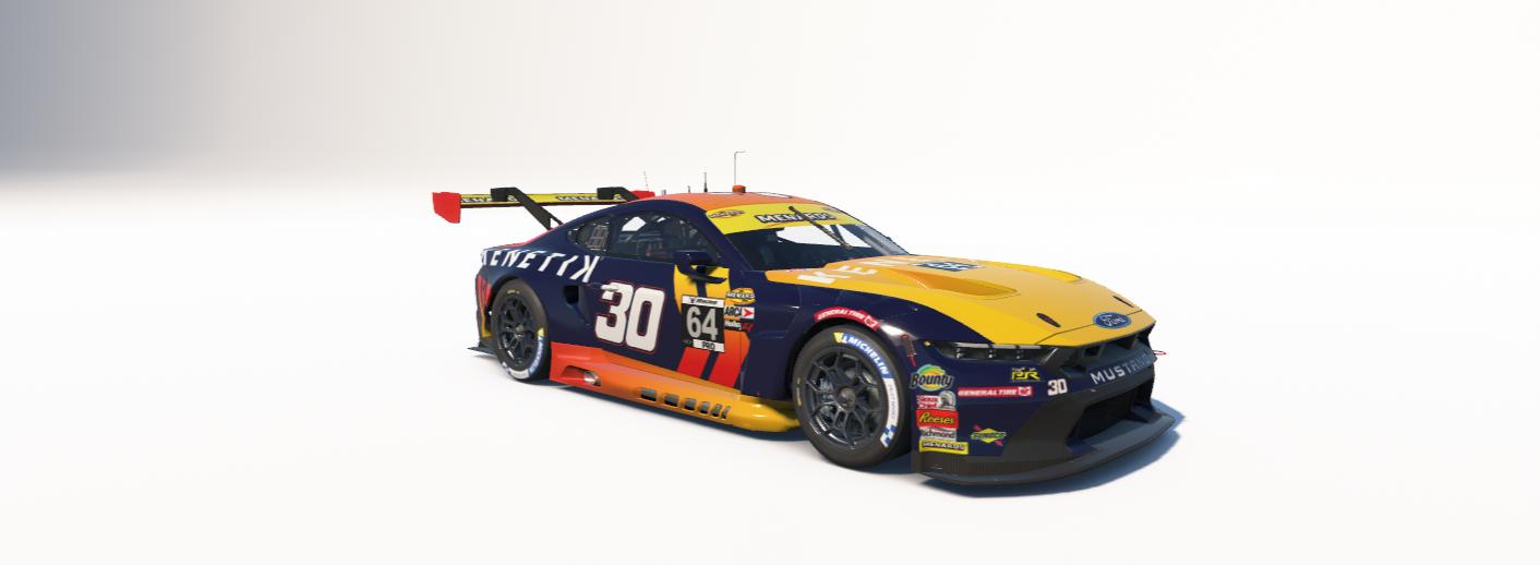 Ford Mustang GT3 CLEETUS MCFARLAND KENETIK ARCA LIVERY by Sam Van B ...