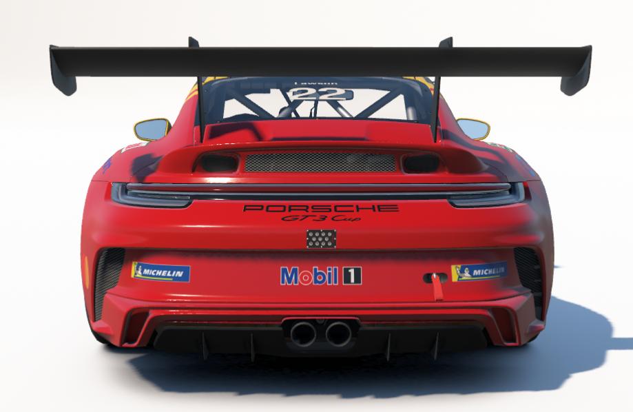 DHL Worldwide Services Porsche 911 GT3 Cup (992) by Ronald Lawson2 ...