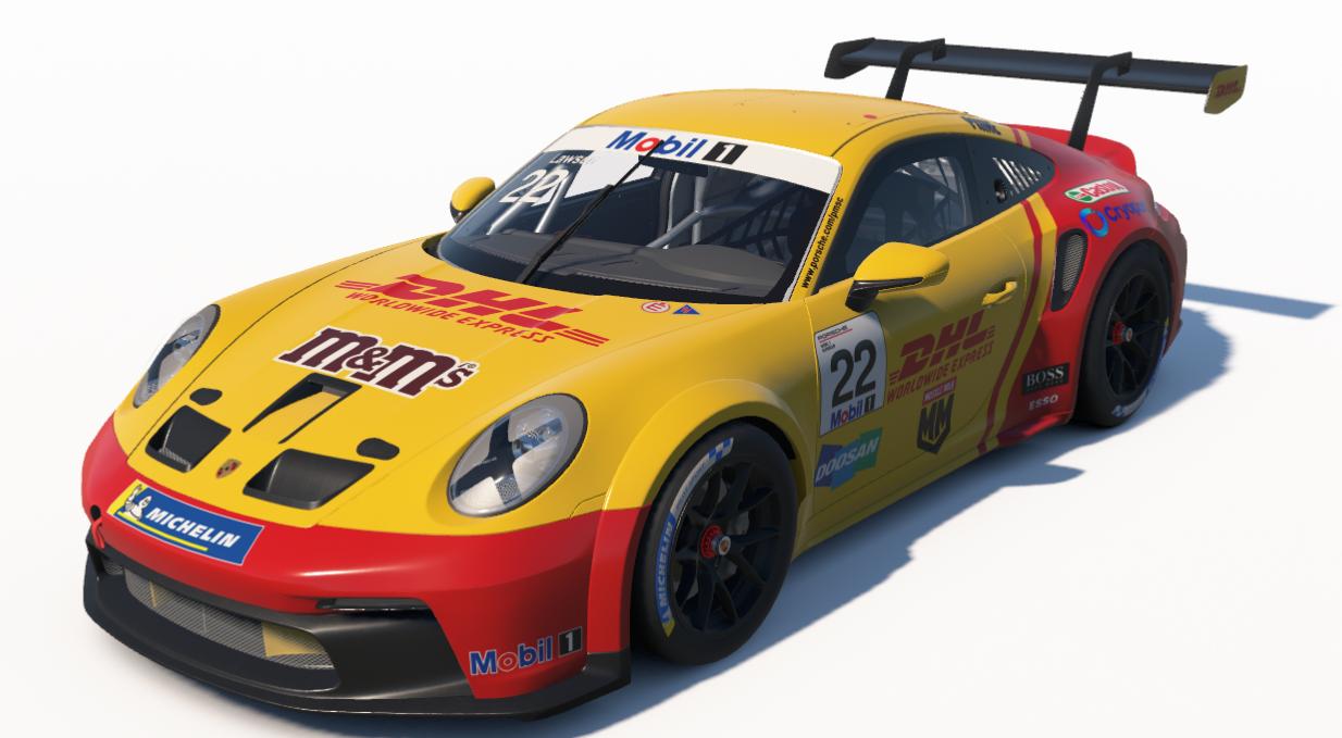 DHL Worldwide Services Porsche 911 GT3 Cup (992) by Ronald Lawson2 ...