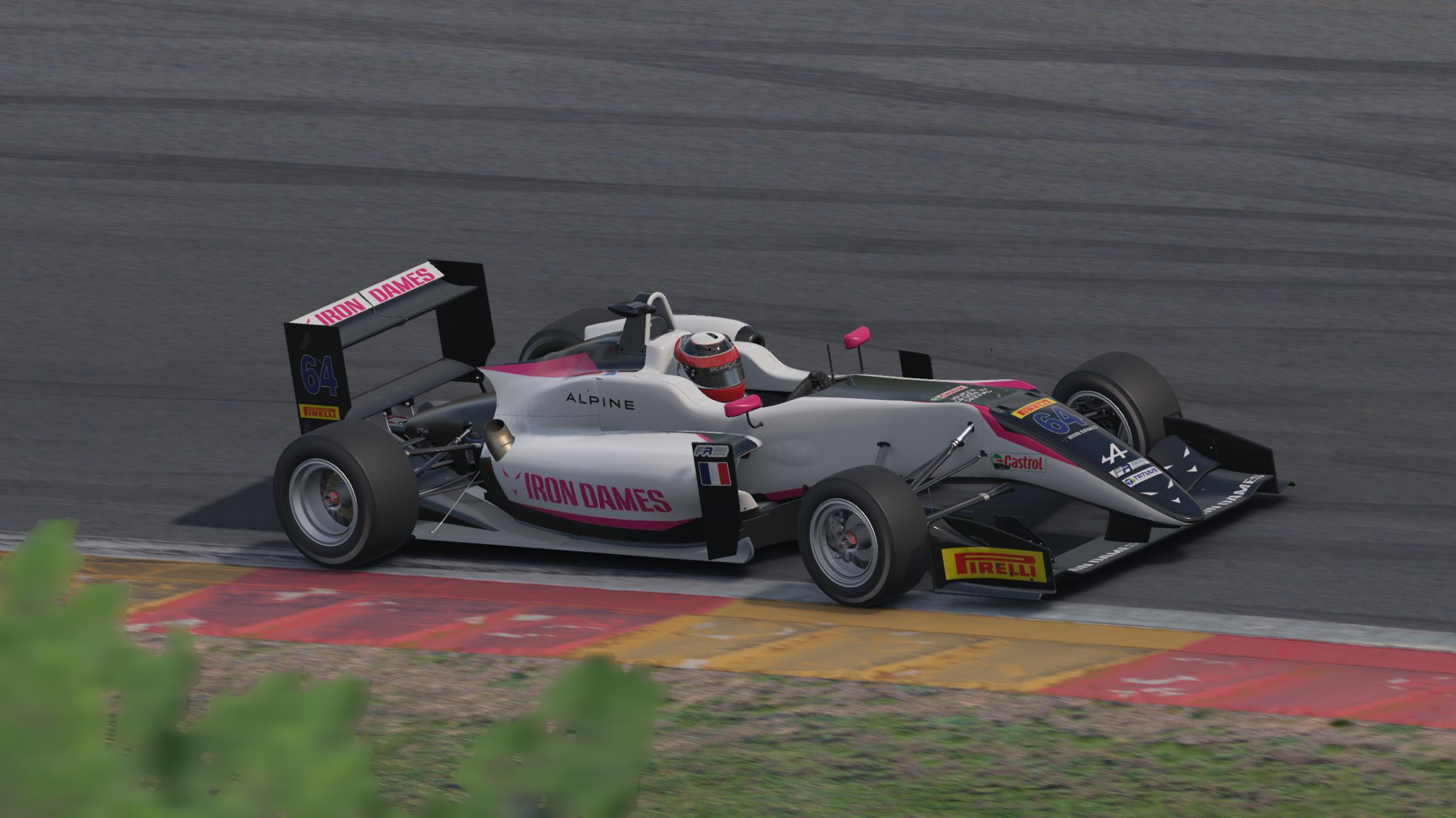 Doriane Pin Iron Dames FRECA F3 by Lucas Lodato - Trading Paints