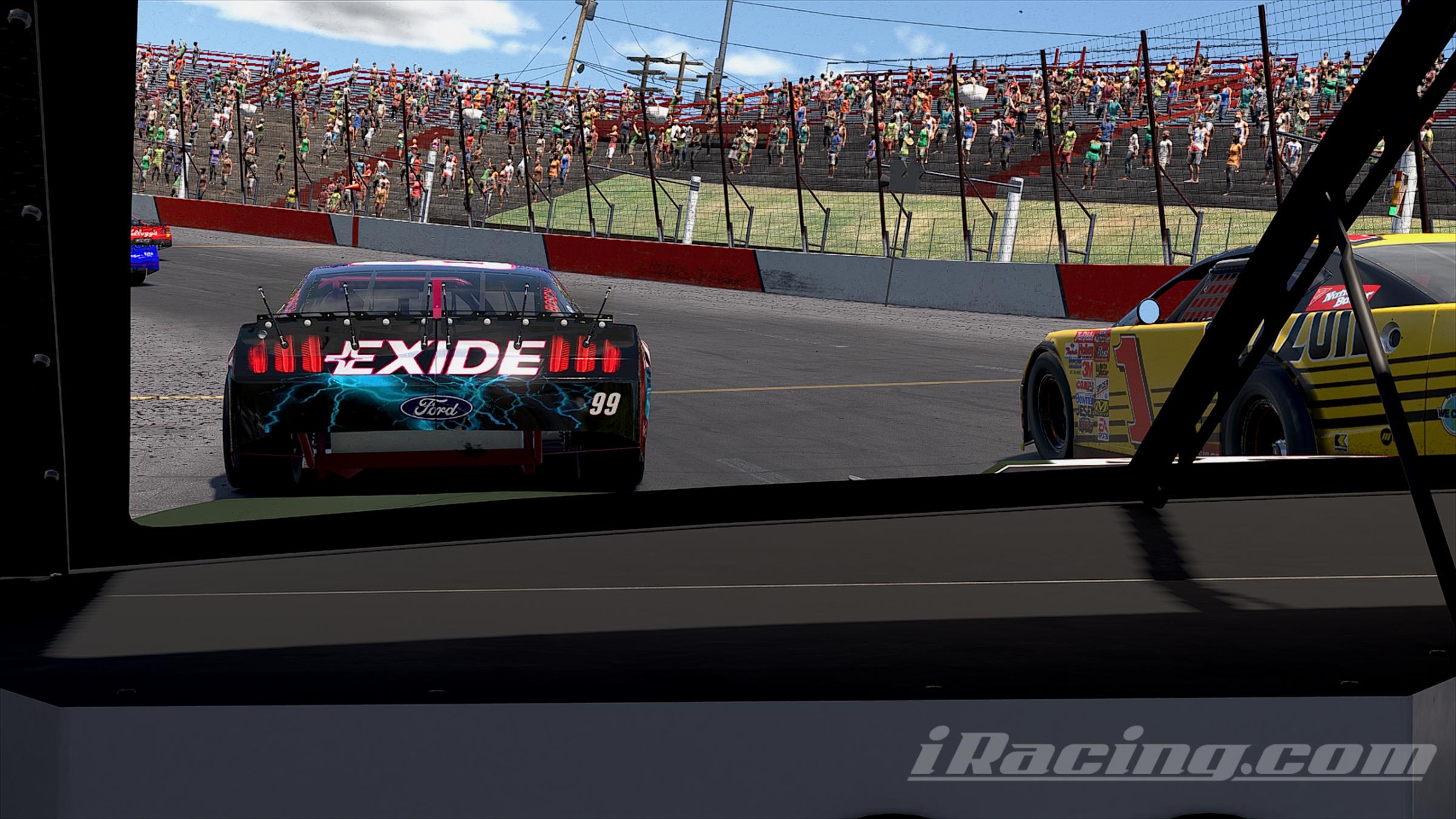 Jeff Burton 99 Exide Ford by Robert H. - Trading Paints